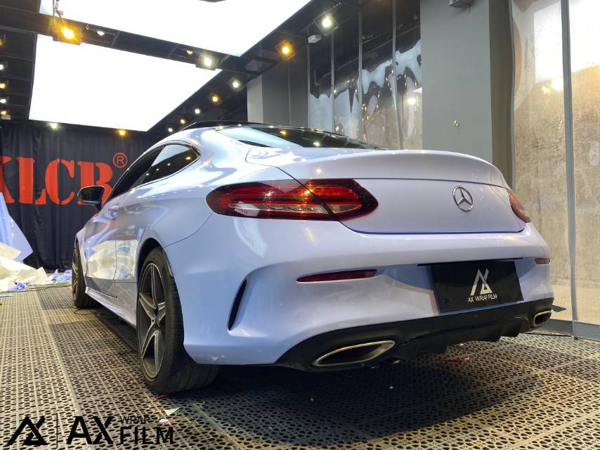 奔驰C260｜AX-亮迷雾蓝